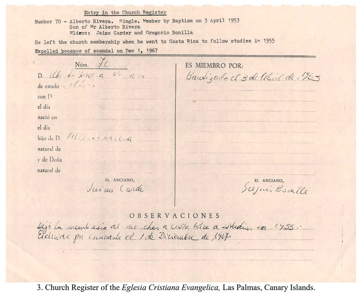 Los viajes y delitos en la vida de Alberto Rivera ·.·★ Estudio